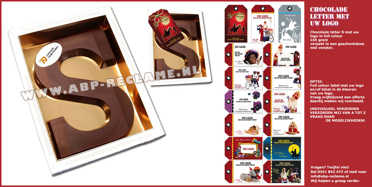 Chocolade letters - Van schoenletters tot luxe chocolade letters ...