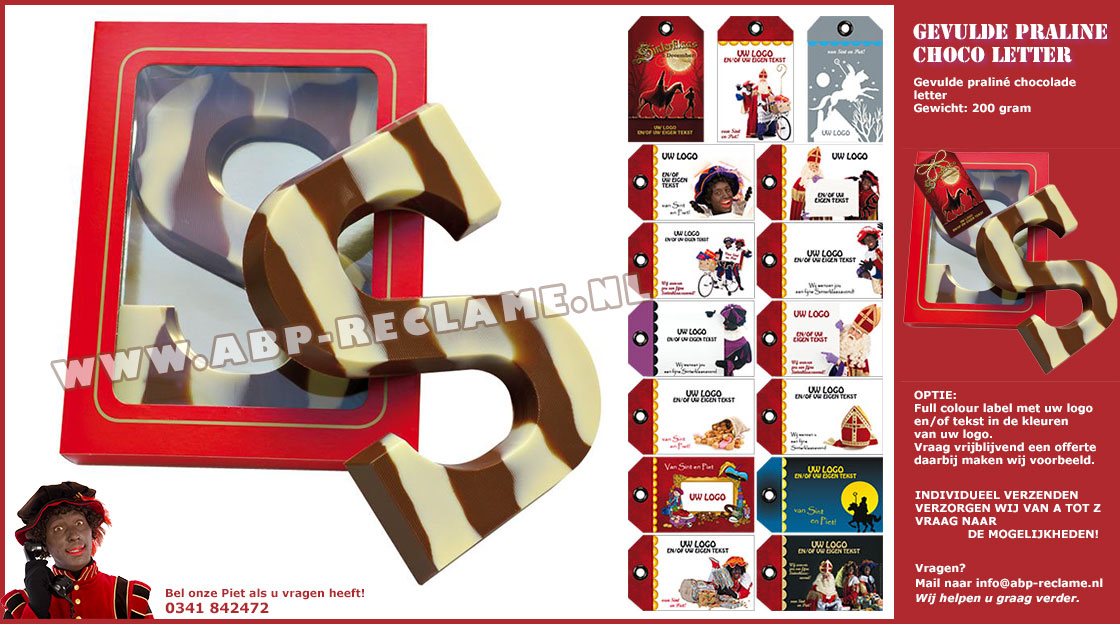 Chocolade letters - Van schoenletters tot luxe chocolade letters ...